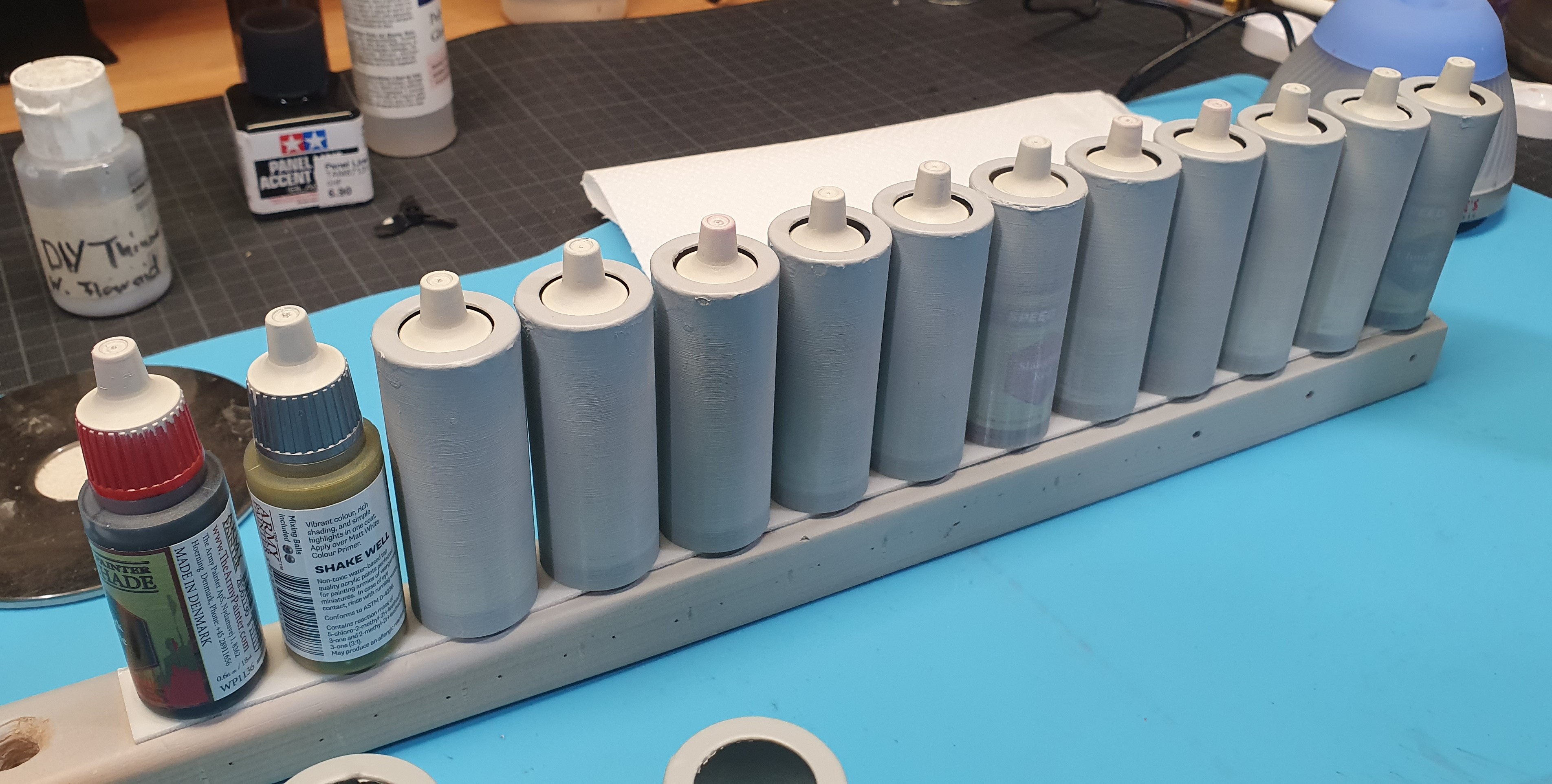 Color Dropper Bottle Rack V3 by oXiVanisher | Download free STL model ...