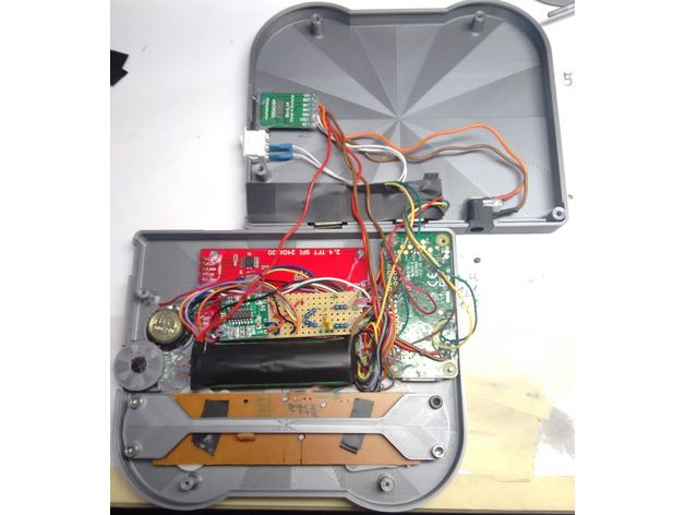 Raspi Zero Handheld Console by Carsten | Download free STL model ...