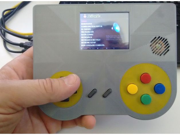 Raspi Zero Handheld Console by Carsten | Download free STL model ...
