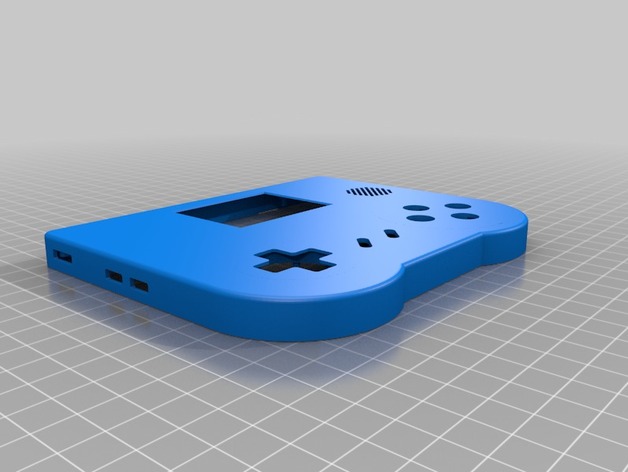 Raspi Zero Handheld Console by Carsten | Download free STL model ...