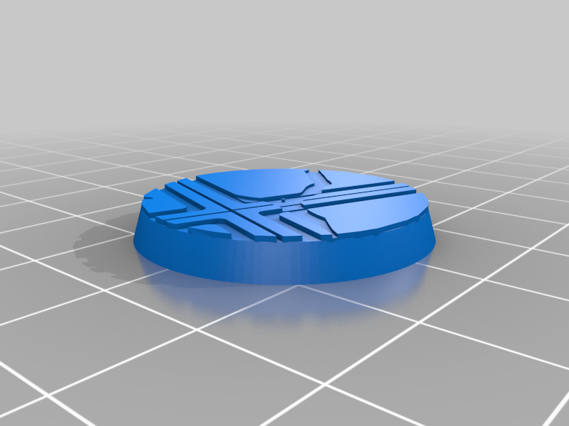 28mm Cracked Temple Bases by David León | Download free STL model ...