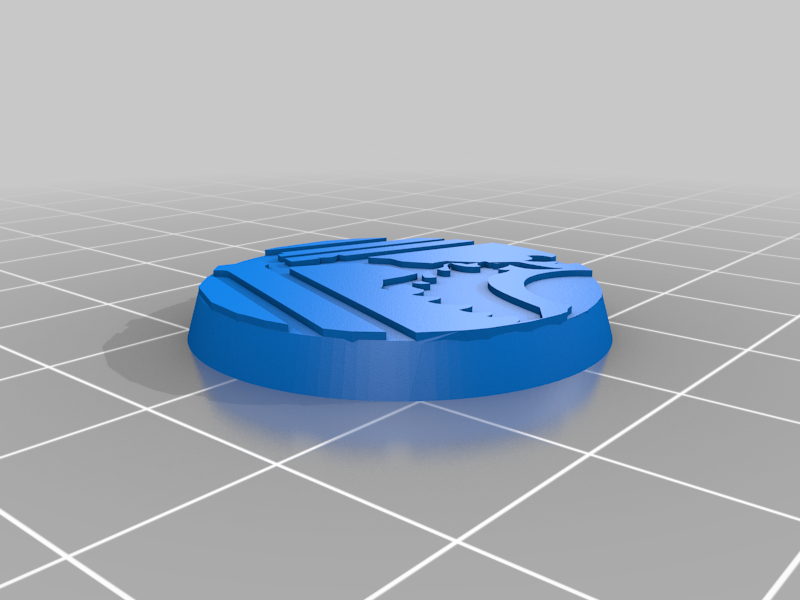 28mm Cracked Temple Bases by David León | Download free STL model ...