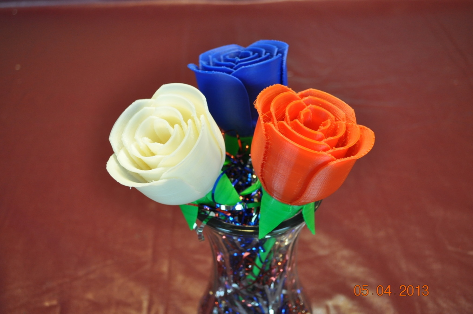 Rose with stem by NikolasR | Download free STL model | Printables.com