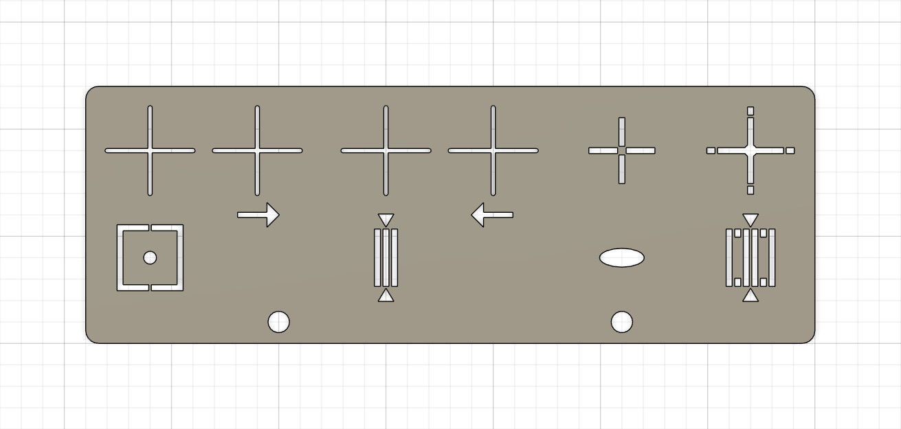 Optometrieschablone by Platin117 | Download free STL model | Printables.com