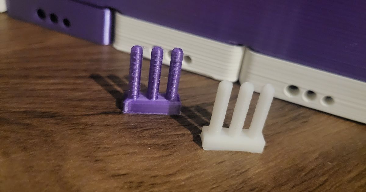 Rectangular Base Gridfinity Pins by Nelson Pray | Download free STL ...