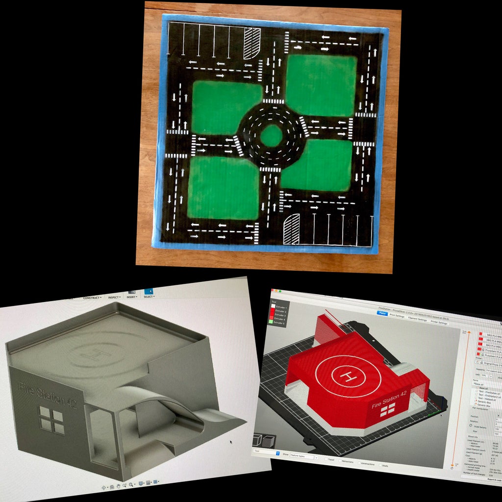 Child Street Map by Nikolai | Download free STL model | Printables.com