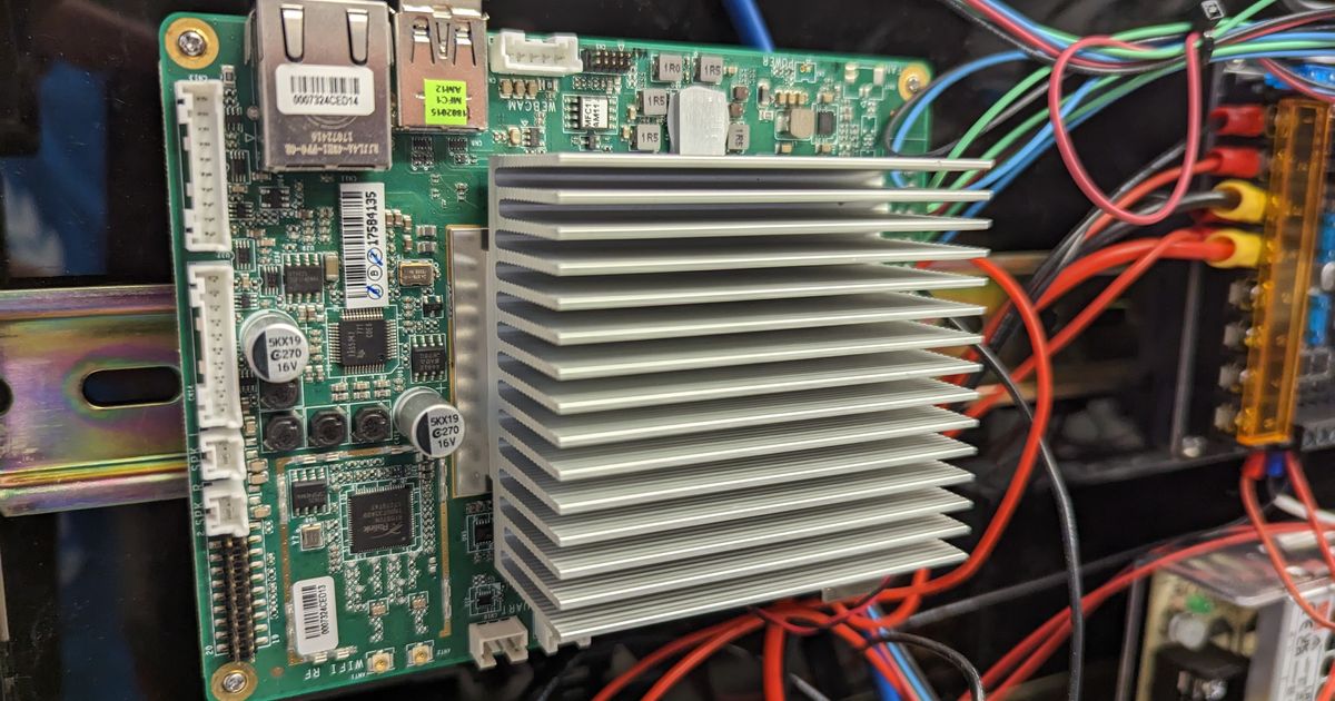 Atomic Pi DIN Rail mount by adamhogle | Download free STL model ...