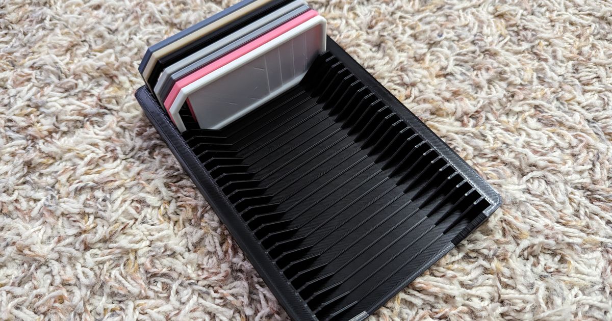 Filament sample insert for rugged box by tehgreedo | Download free STL ...