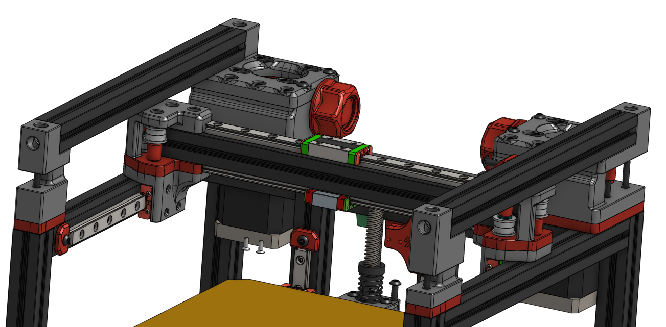 Voron0 dual X rail by Pete | Download free STL model | Printables.com