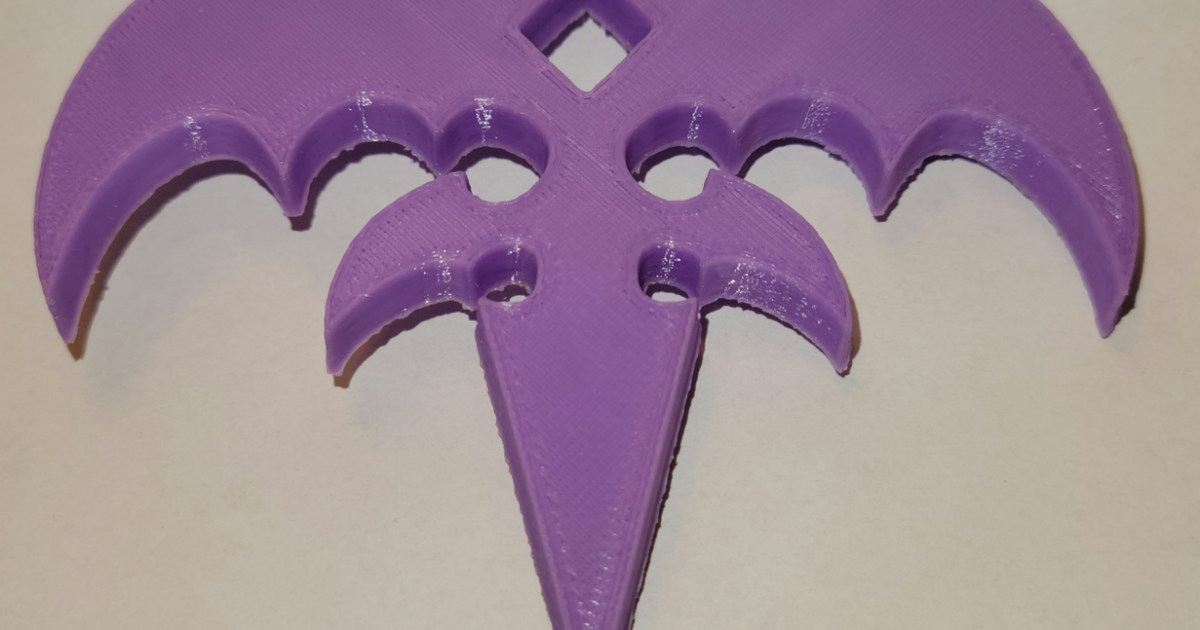 Triryche logo by chamber32 | Download free STL model | Printables.com