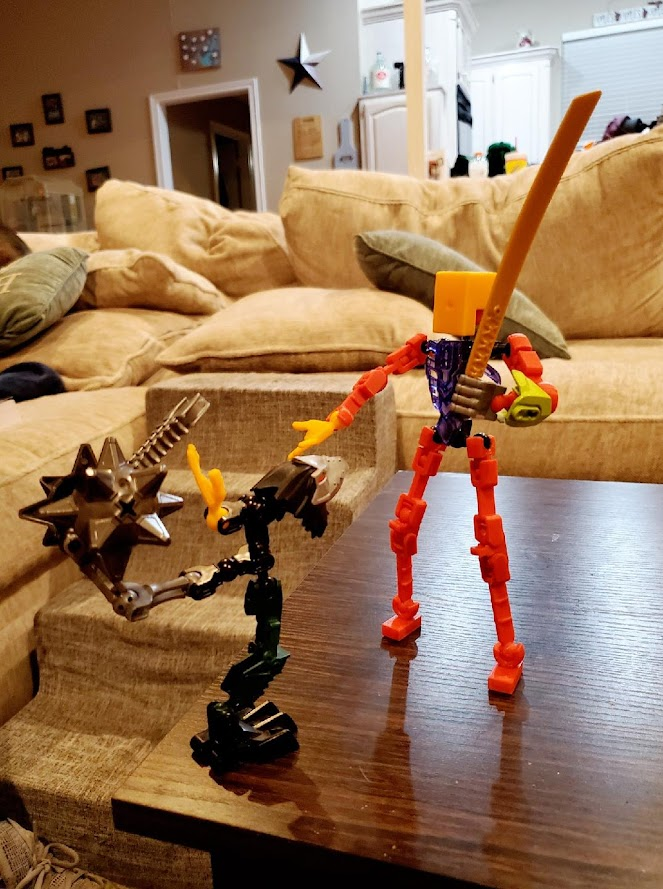 Lego Bionicles/CCBS compatible Lucky 13 by The Reverse Engineer ...