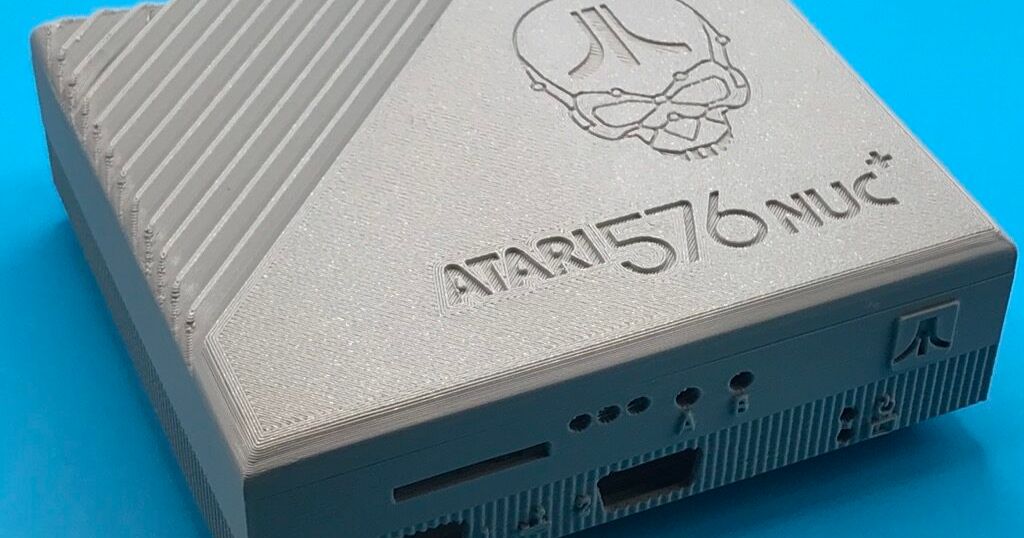 576NUC+ Case - Atari XEGS Style by Mr Robot | Download free STL model ...