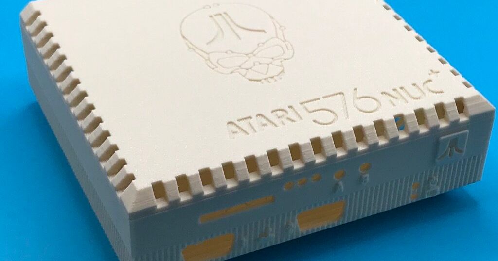 576NUC+ Case - Atari XL Style by Mr Robot | Download free STL model ...