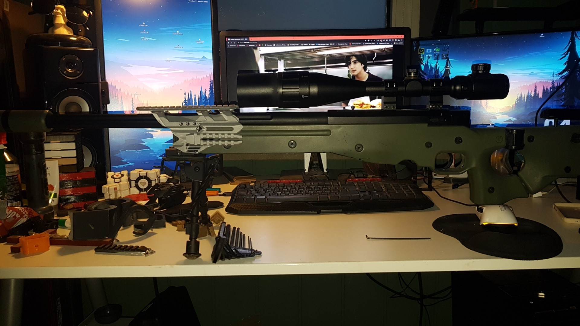 Gas L96 - Well G96 Project (Front rail and 14ccw adapter) od autora ...