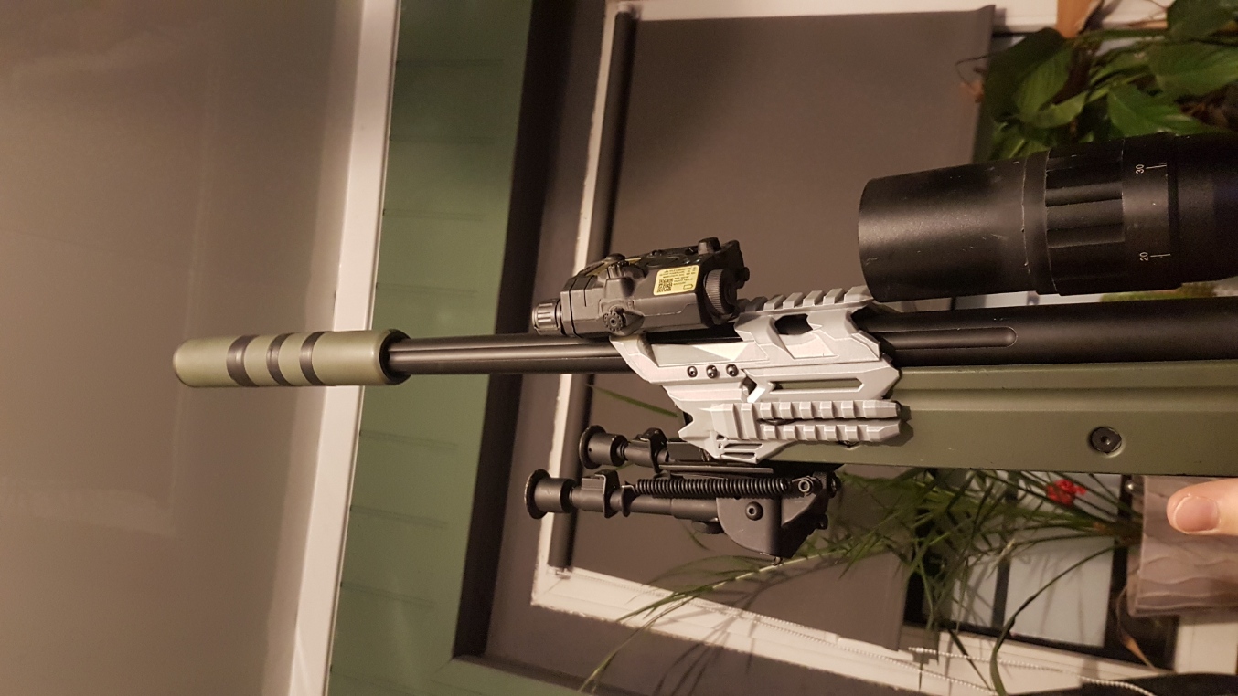 Gas L96 - Well G96 Project (Front rail and 14ccw adapter) od autora ...