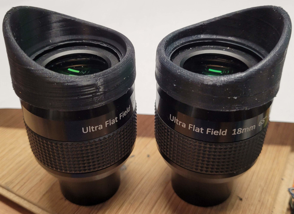 Ultra Flat Field 18mm eyecup mould by grzybu | Download free STL model | Printables.com