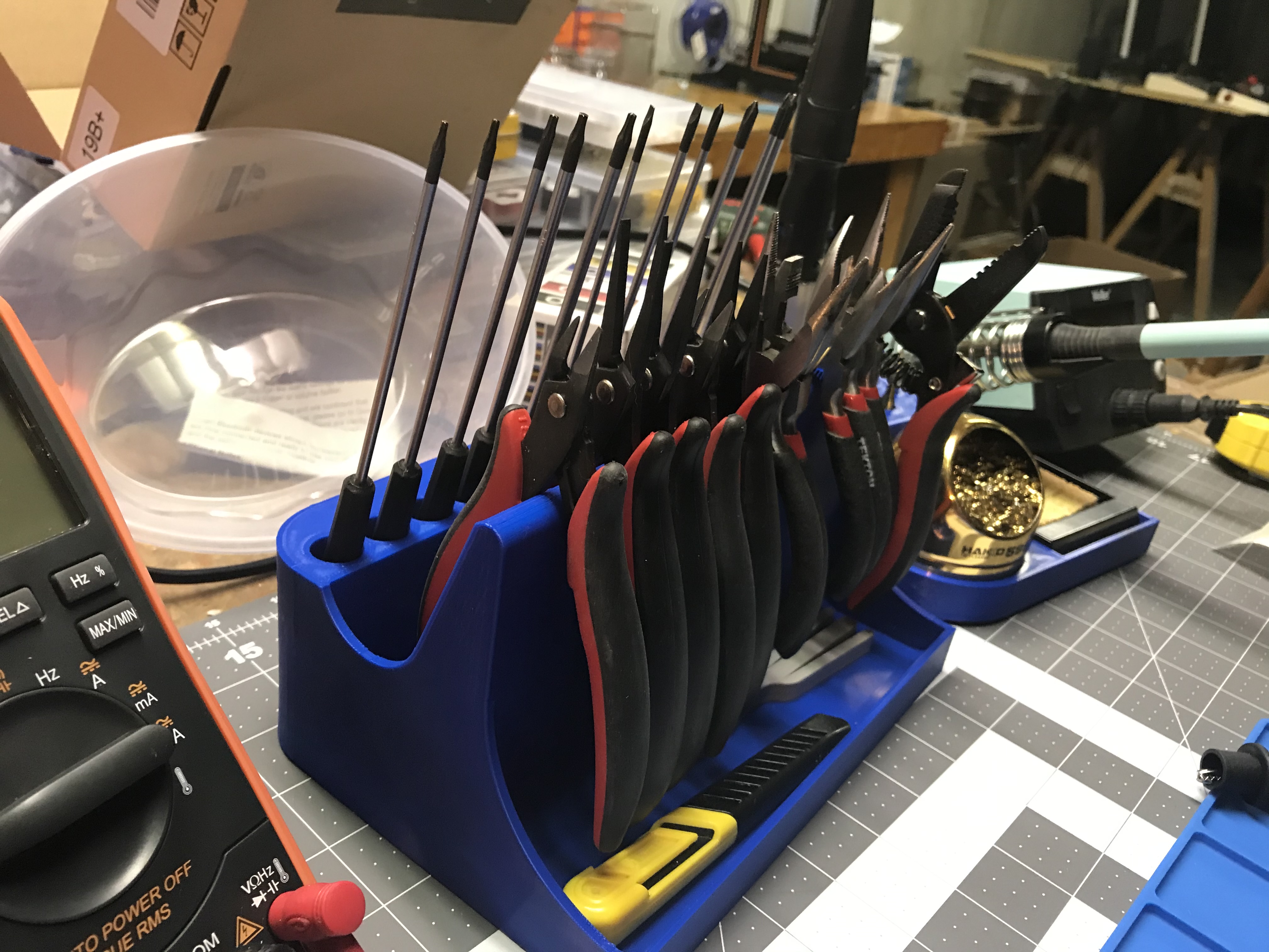 Workshop Storage - Bench Tools Stand by Mr Robot | Download free STL ...