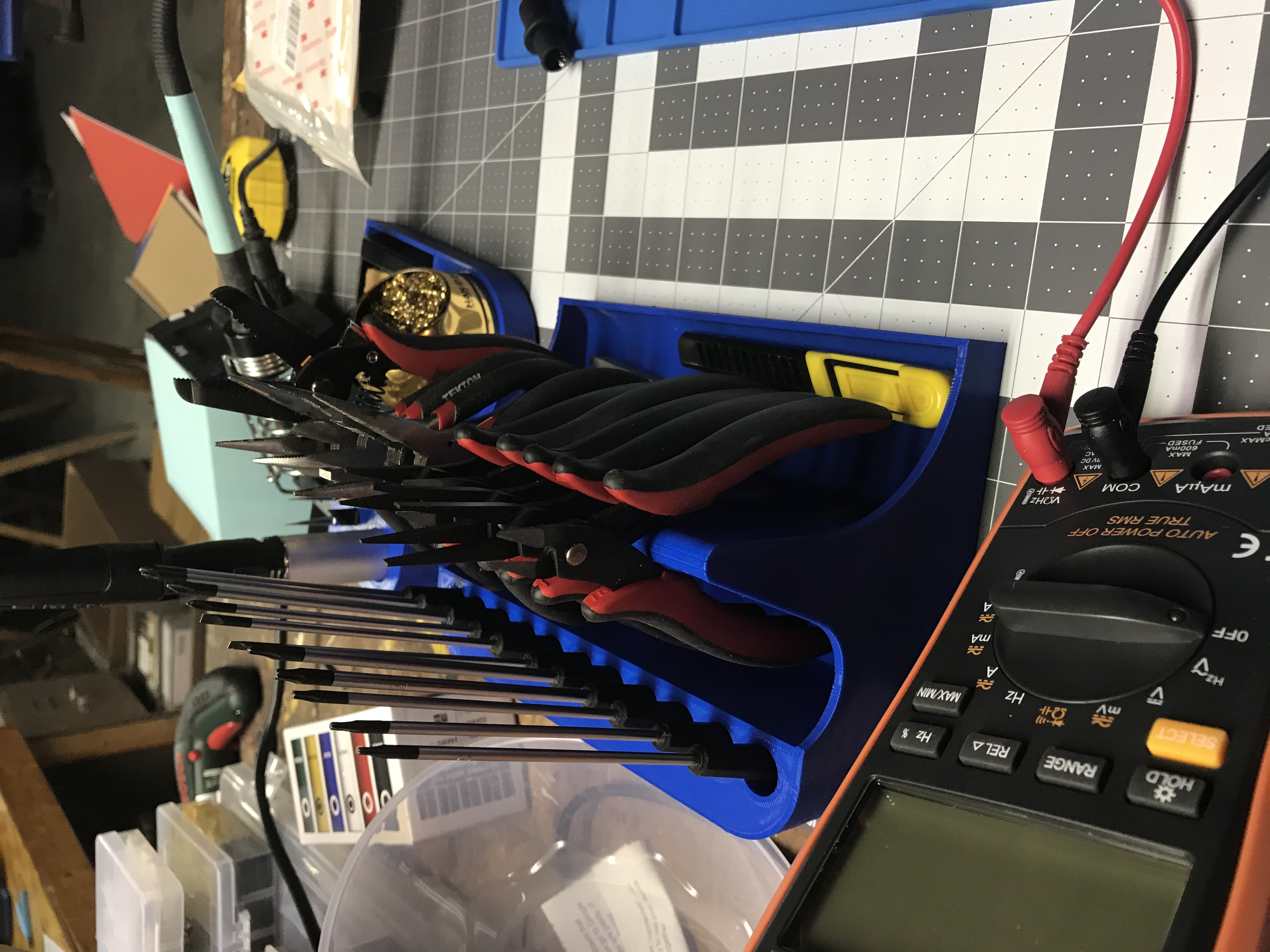 Workshop Storage - Bench Tools Stand by Mr Robot | Download free STL ...