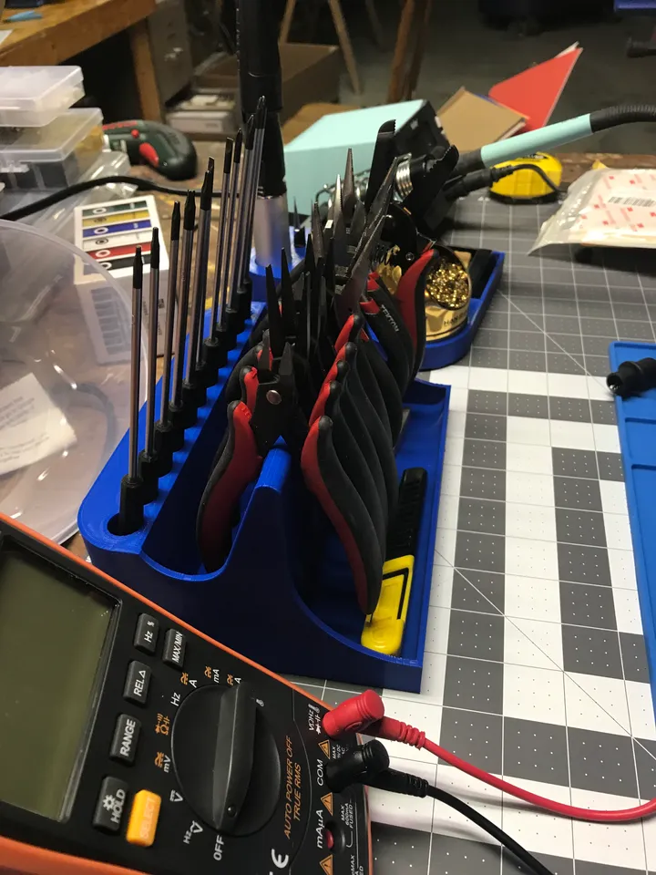 Workshop Storage - Bench Tools Stand by Mr Robot | Download free STL ...