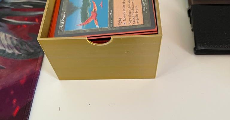 Deck case magic the gathering by Il_ Biologo | Download free STL model ...