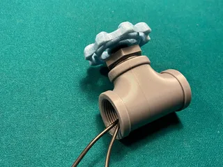 industrial pipe valve switch 1/2" NPT by Asus1357 | Download free STL ...