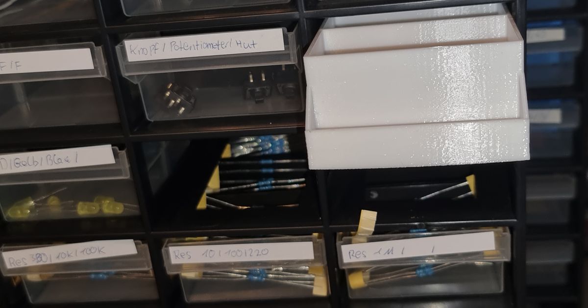 Small Parts Organizer WorkZone Aldi by C3D | Download free STL model ...