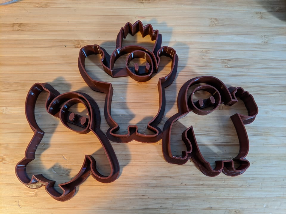 Fall Guys Cookie Cutters by Schreibmaschine | Download free STL model ...