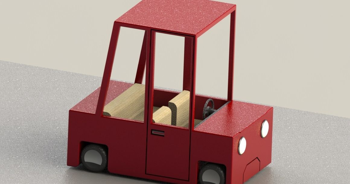 Fingerpori car - print-in-place by Matten79 | Download free STL model ...