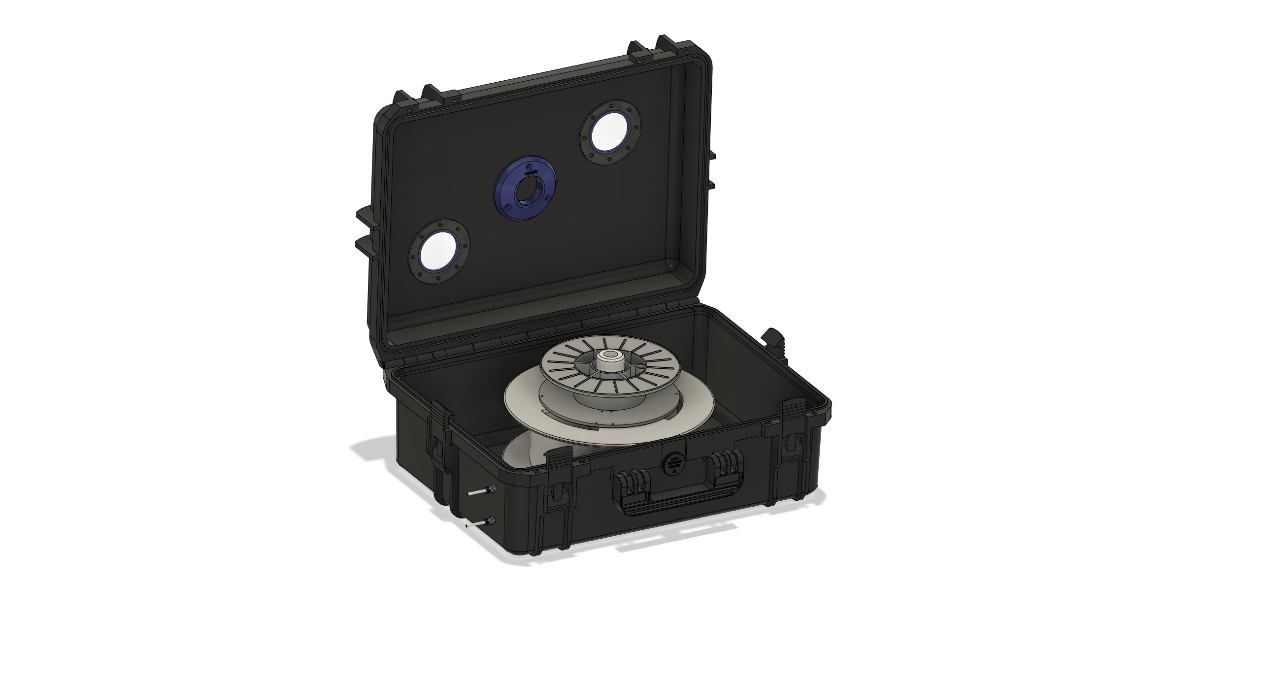 Filament dry box for big spools by Chris3D | Download free STL model ...