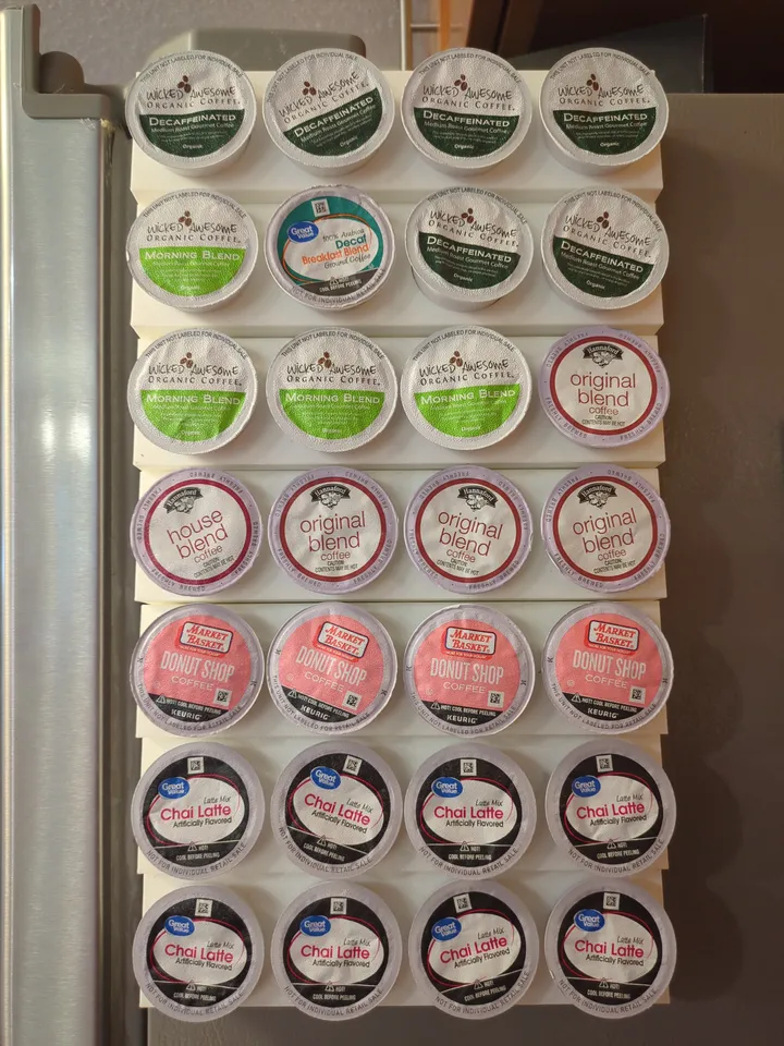 K Cup Magnetic Holder by Kurticus | Download free STL model ...