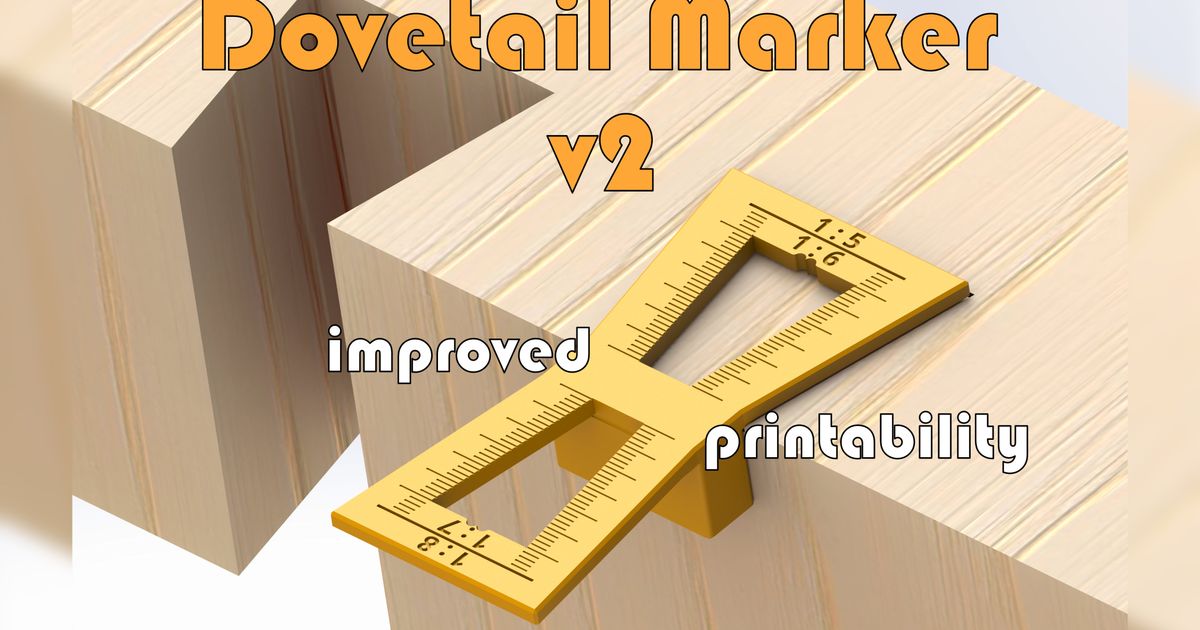 Dovetail Marker v2 by Chris (Aero)Engineering Design | Download free ...