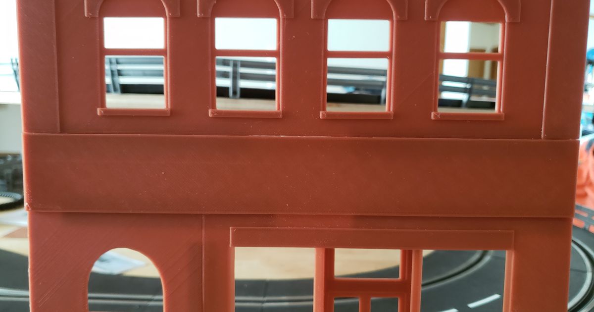 Stroker's 1/32 Slot Car scenery building 2nd Floor Riser by SlotCarWill ...