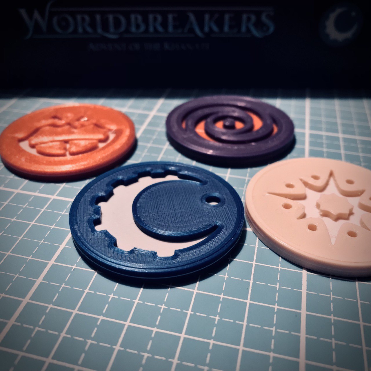 Worldbreakers Guild Tokens by tessaluniki | Download free STL model ...
