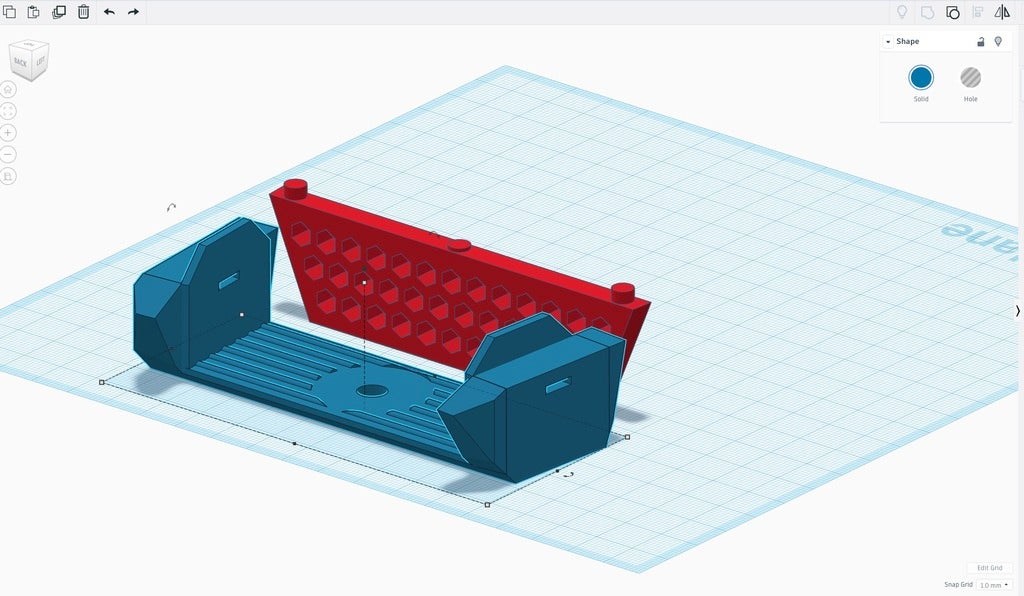 Futaba Monitor Mount by Rasmussen | Download free STL model ...