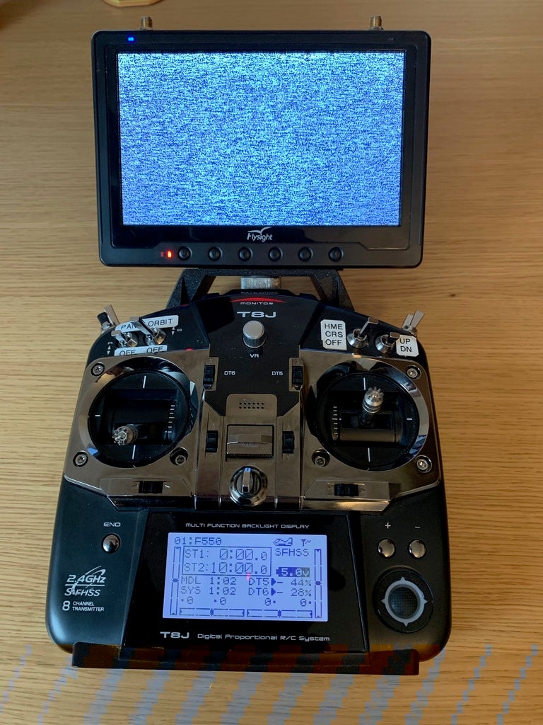 Futaba Monitor Mount V2 by Rasmussen | Download free STL model ...