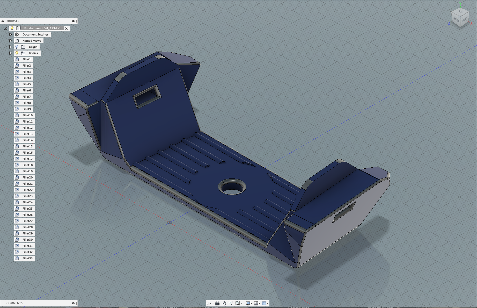 Futaba Monitor Mount V2 by Rasmussen | Download free STL model ...