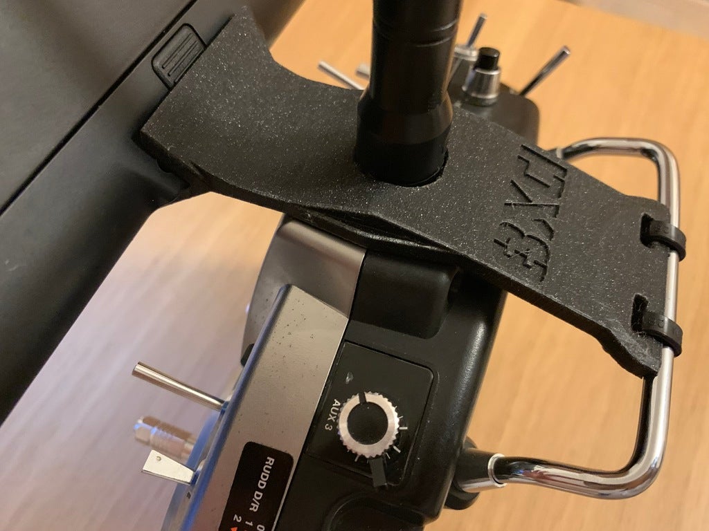 Spektrum DX8 Monitor Mount by Rasmussen | Download free STL model ...