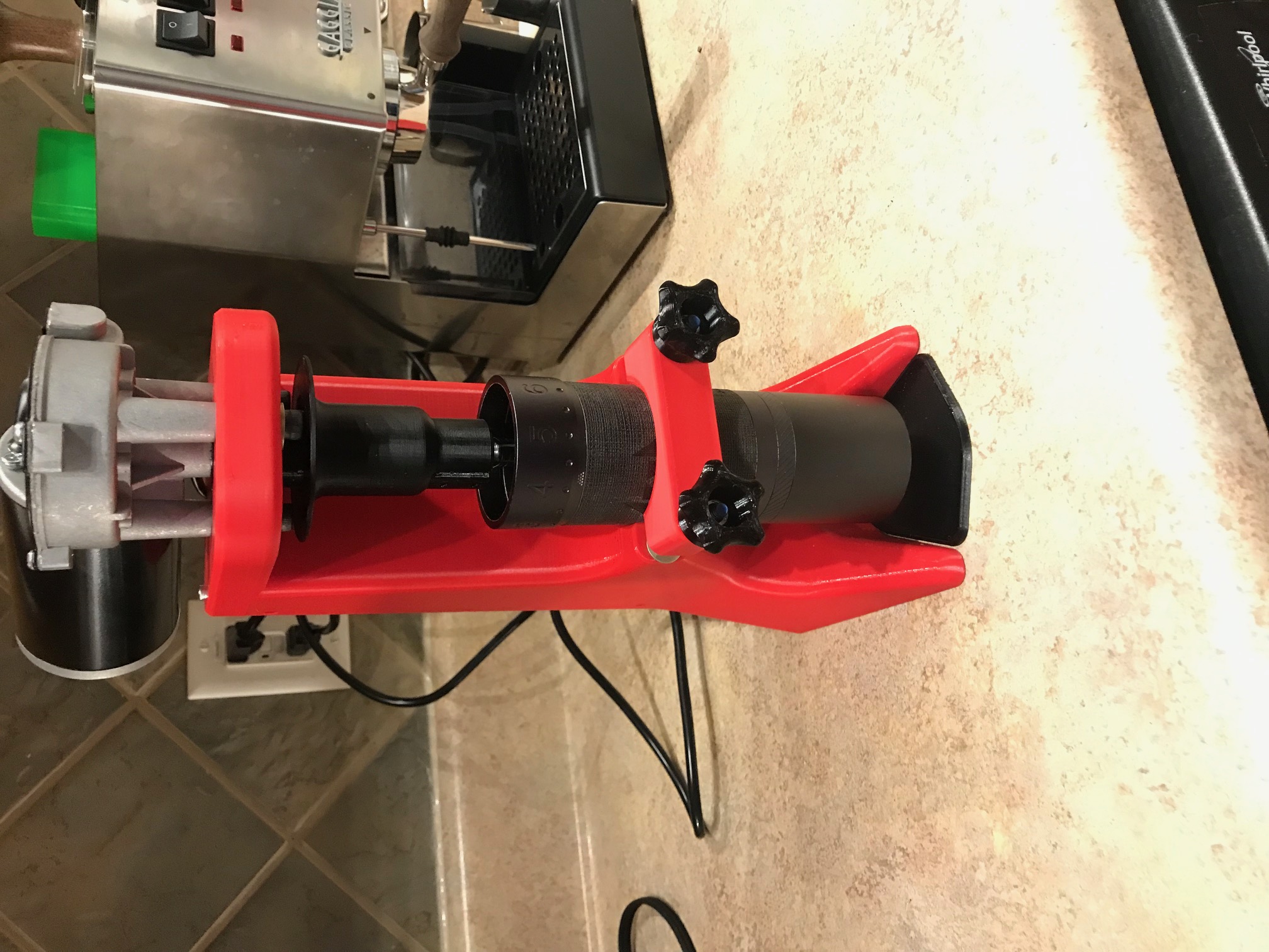 Manual Coffee Grinder Conversion (J-Max) by Adam Cook | Download free STL model | Printables.com