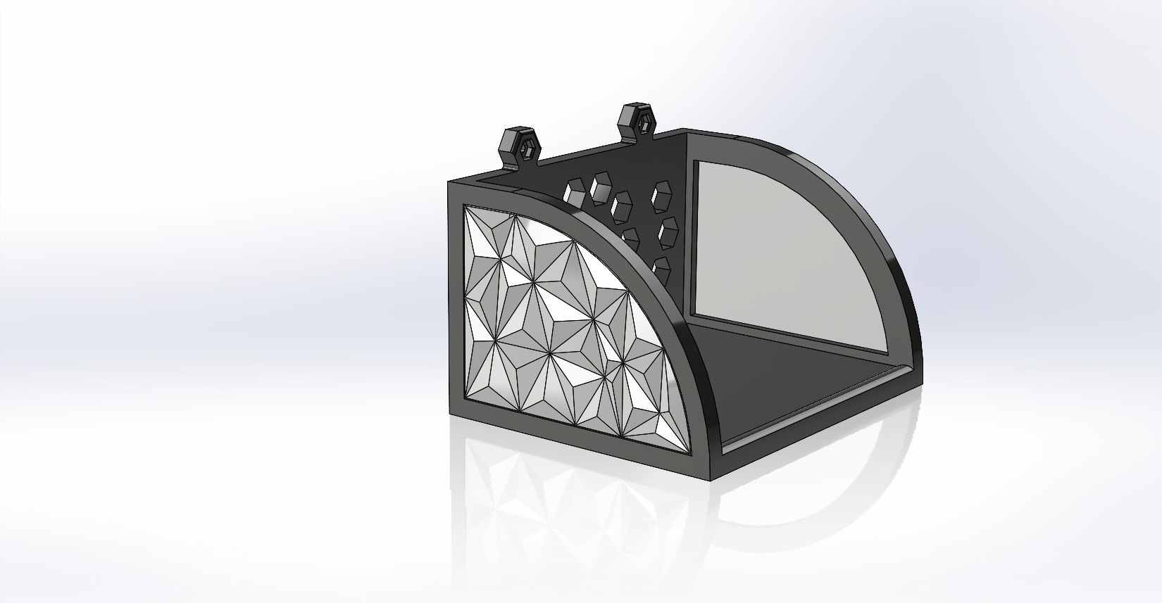 Minimalist Triangle Display Shelf (No Support Needed) by Mechanical ...