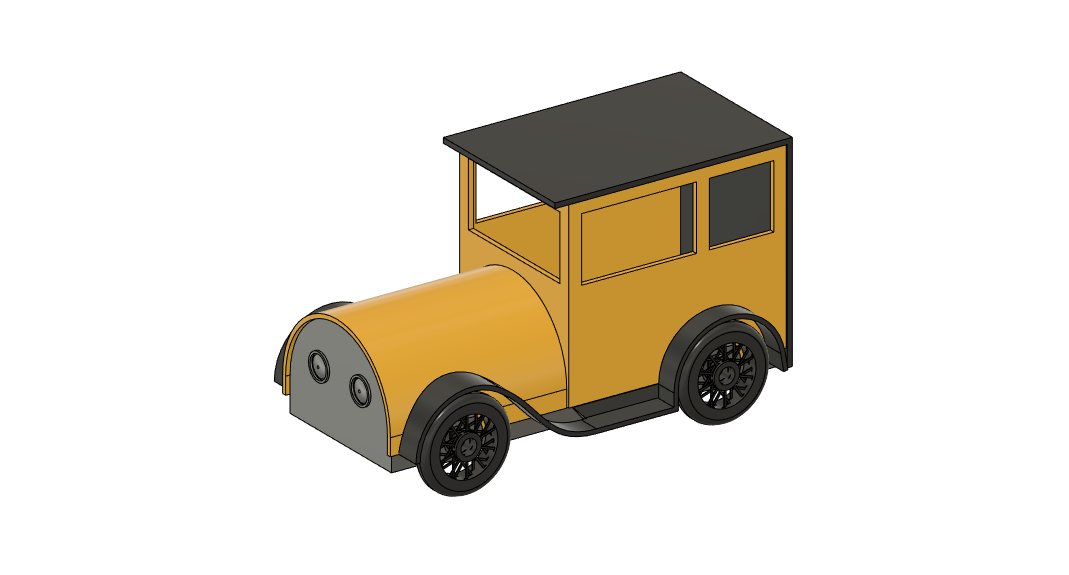 Simple Ford A by MB | Download free STL model | Printables.com