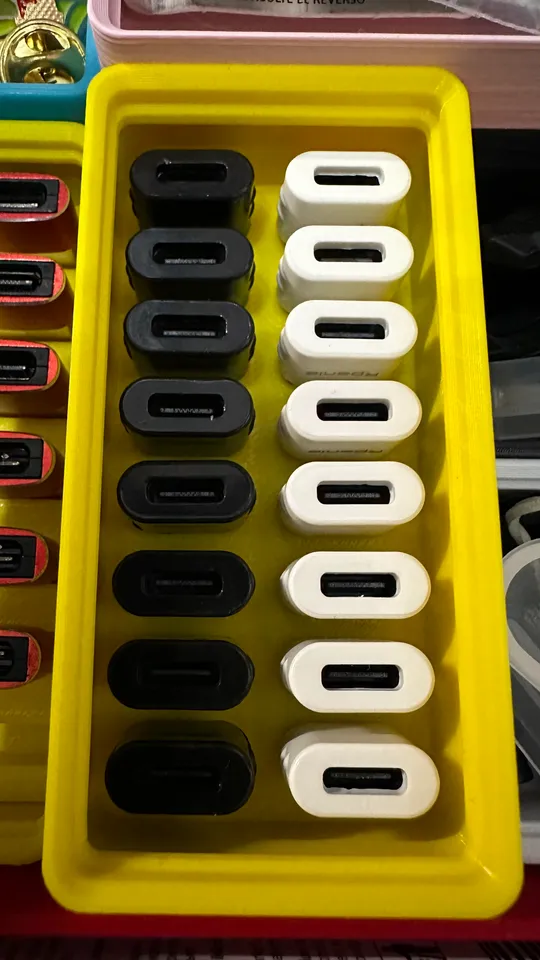 Gridfinity 1x2 USB AtoC Storage by rhencullen | Download free STL model ...