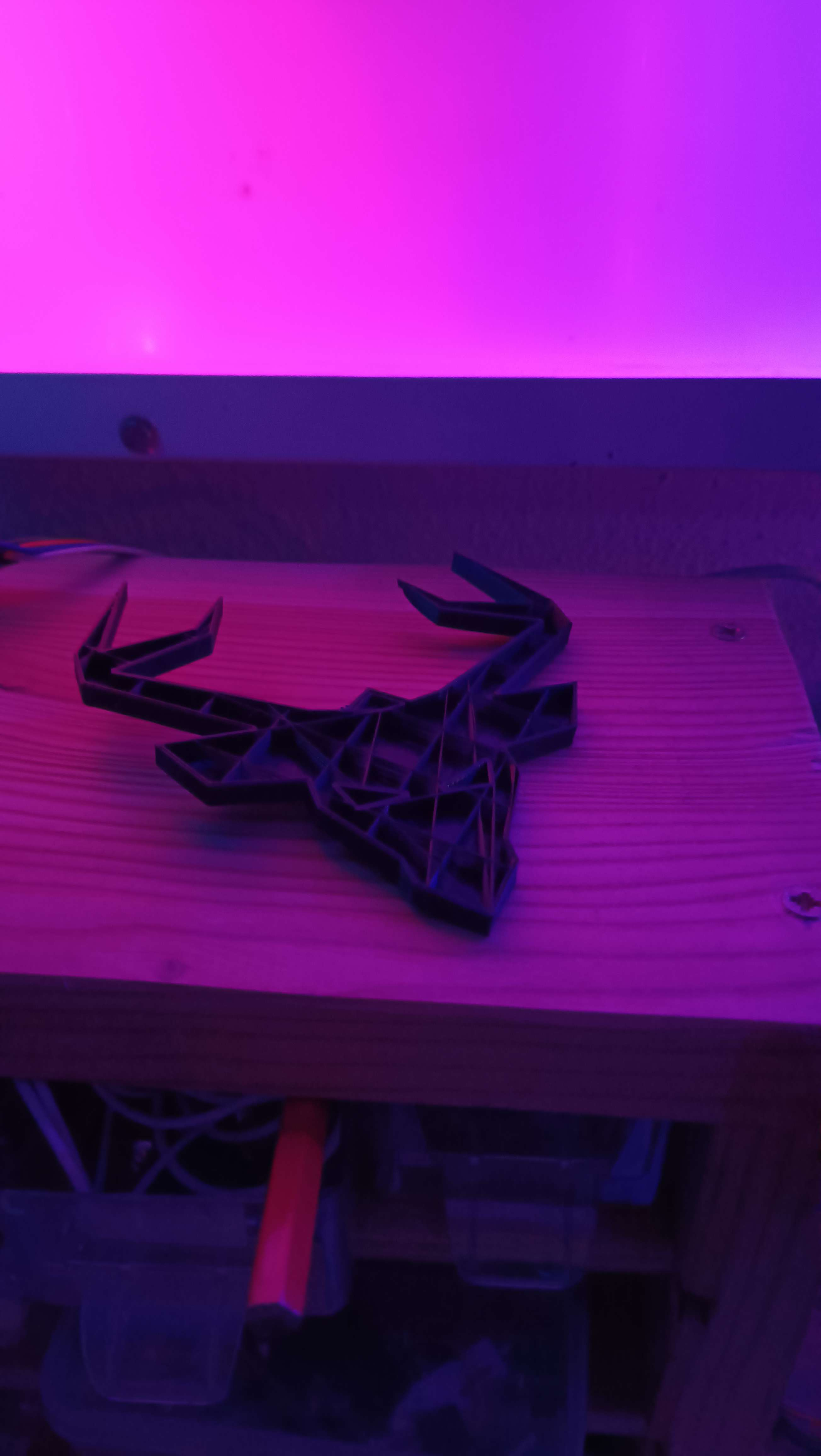 Polygón Deer pendant by Oksus | Download free STL model | Printables.com