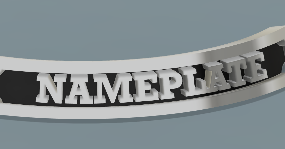 Fantasy Football Player Nameplates by Akar | Download free STL model ...