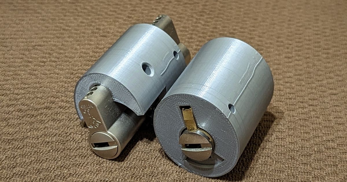 Lock Holders for locksport by MMDeveloper | Download free STL model ...