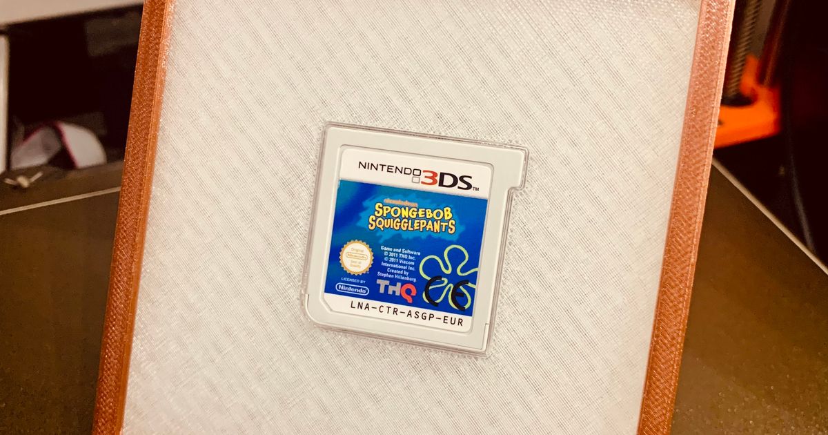 Nintendo 3DS game Display by Daniel Kasprowicz | Download free STL ...