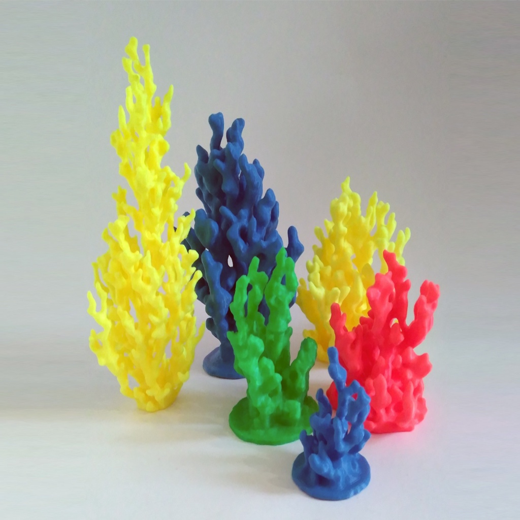 Plastic Reef #5: Corals by Fernando Jerez | Download free STL model ...