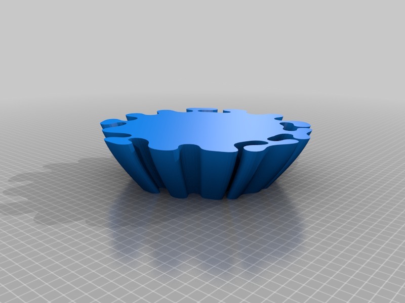 Wavy Bowls Collection (15 files) by Fernando Jerez | Download free STL ...