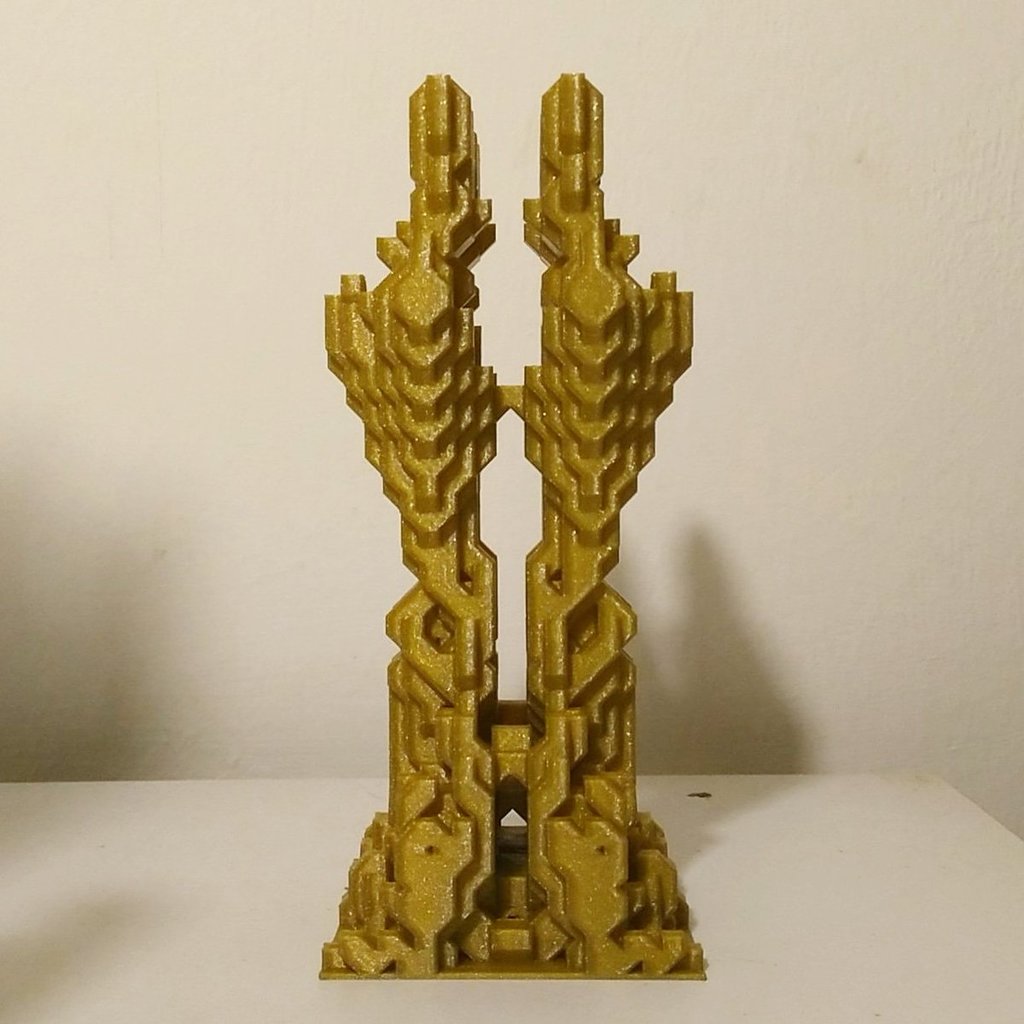 Conway's World #1: Towers by Fernando Jerez | Download free STL model ...