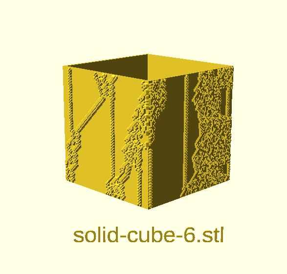 Wolfram's CA Cubes Collection by Fernando Jerez | Download free STL ...