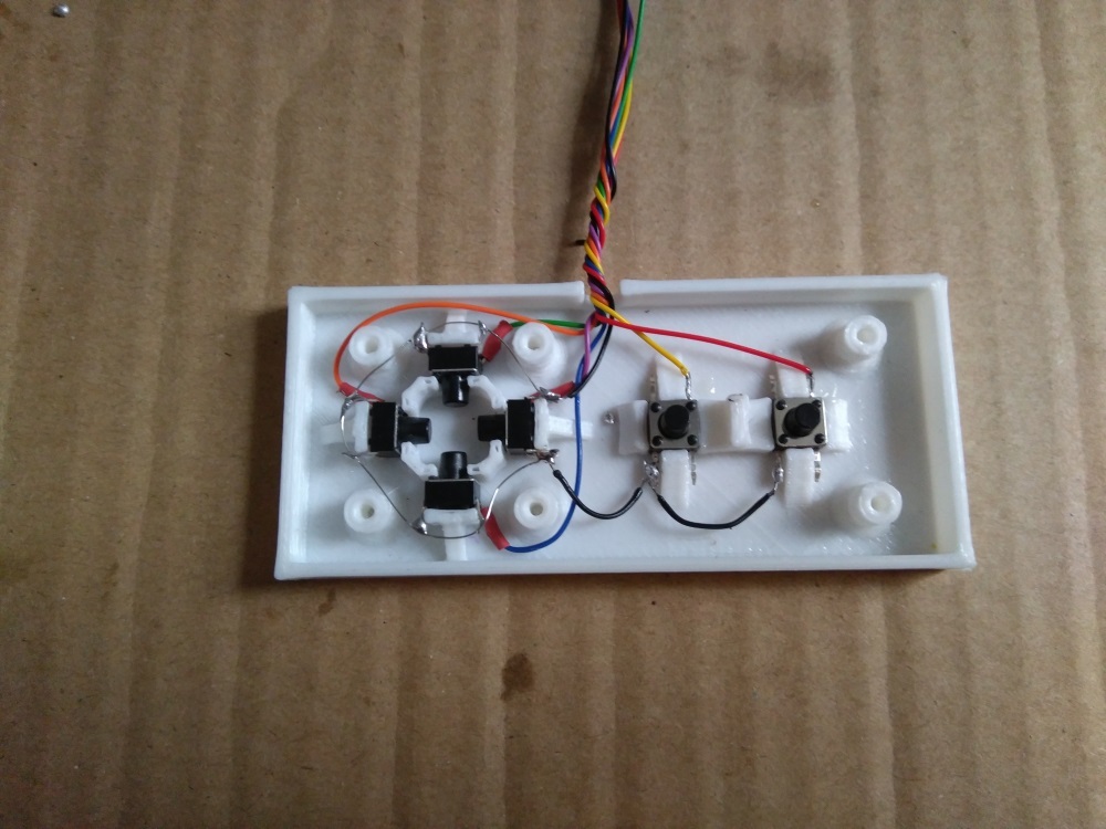 Mini arcade controller by Fernando Jerez | Download free STL model ...